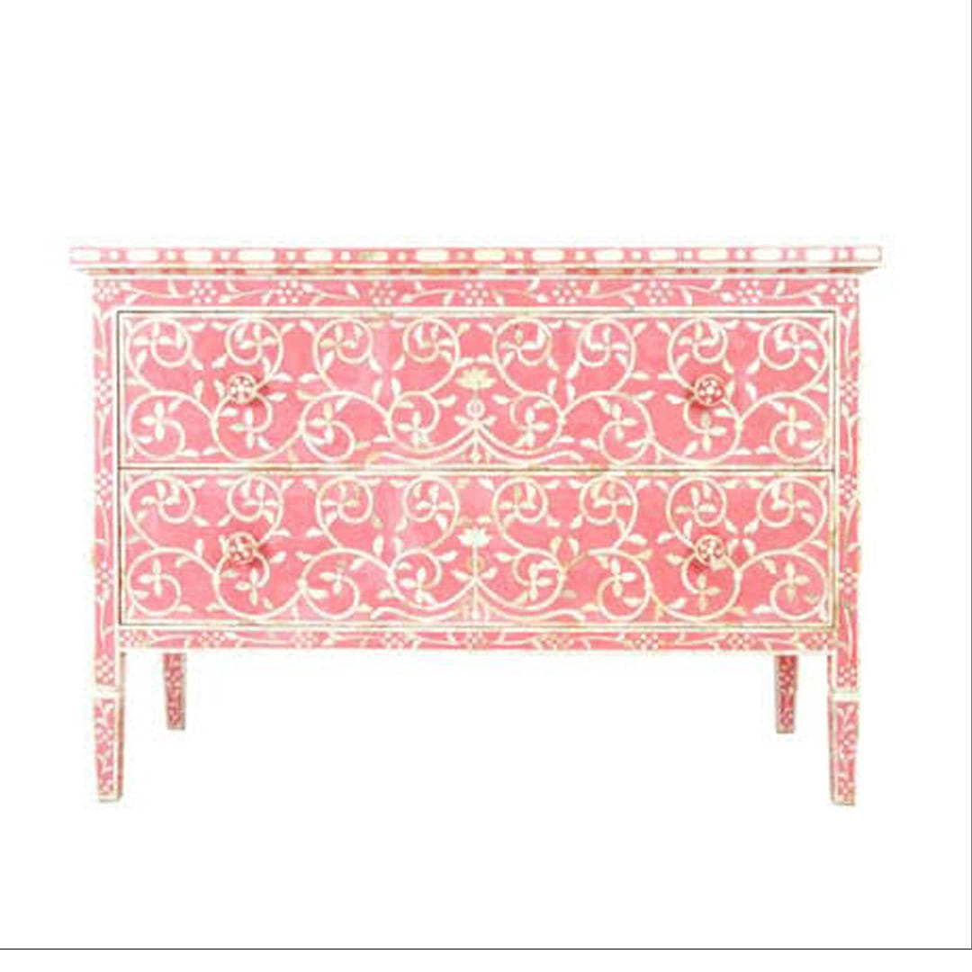 Handmade Mother of Pearl Chest of 2 Drawers Best for Home Décor - Etsy