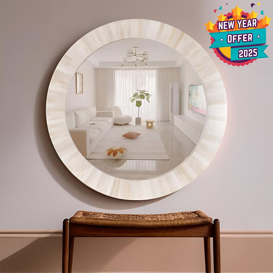 Handmade Bone Inlay Mirror Frame With Complimentary Mirror Gift for Any ...