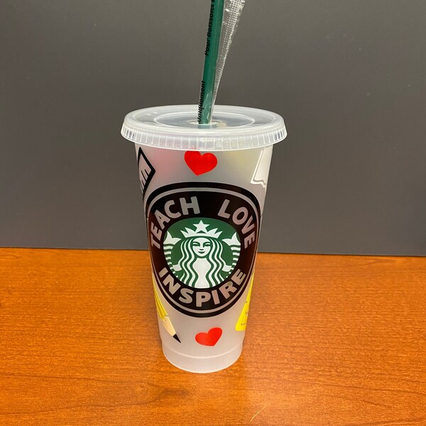 Personalized Teacher Cup - Etsy