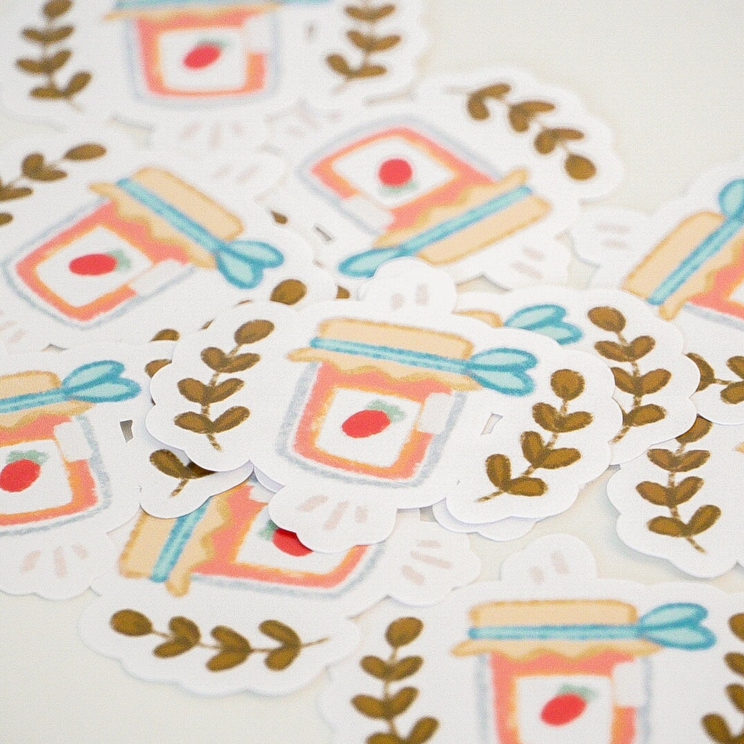 Big Jam Jar Sticker - Etsy