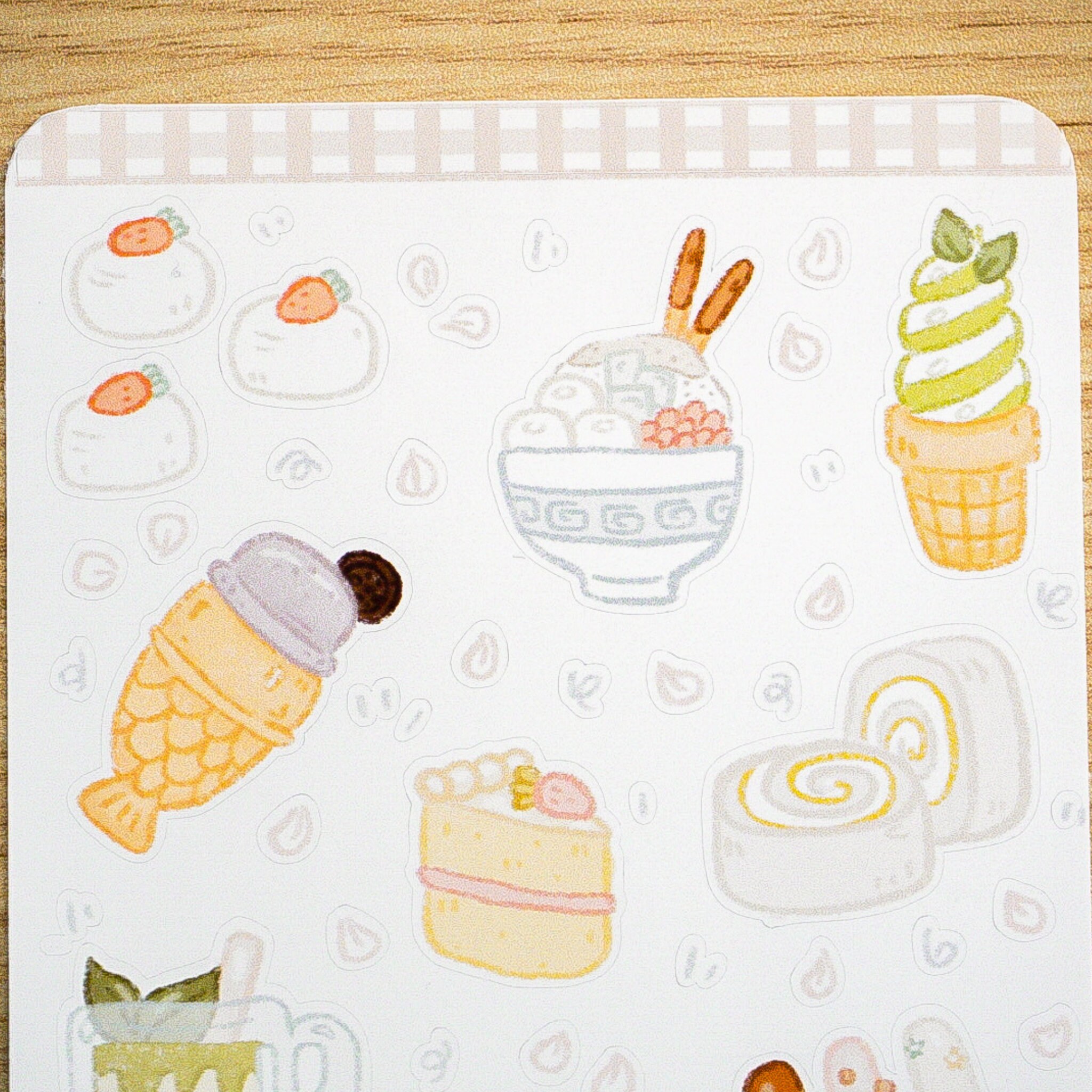 Pastel Dessert Sticker Sheet - Etsy