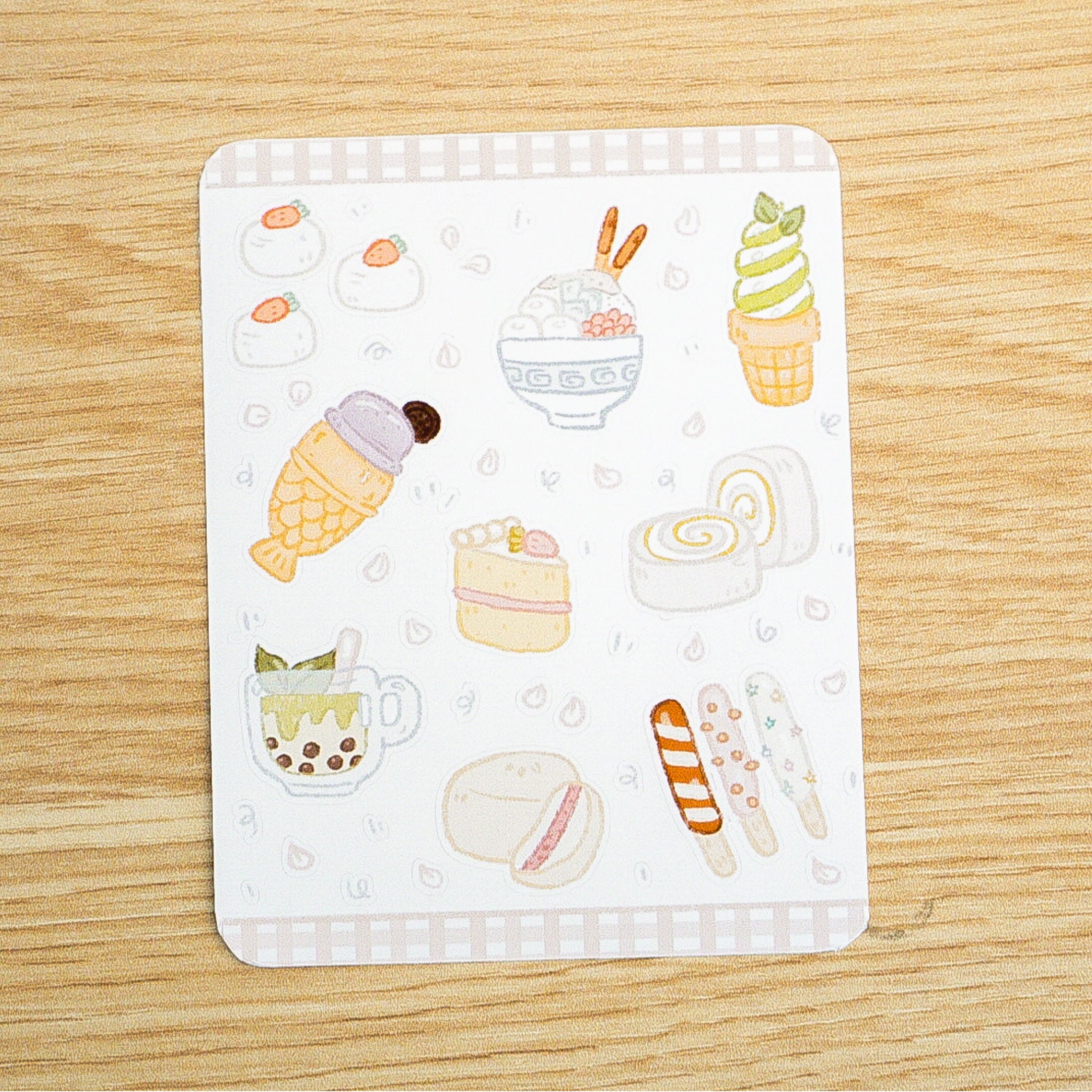 Pastel Dessert Sticker Sheet - Etsy