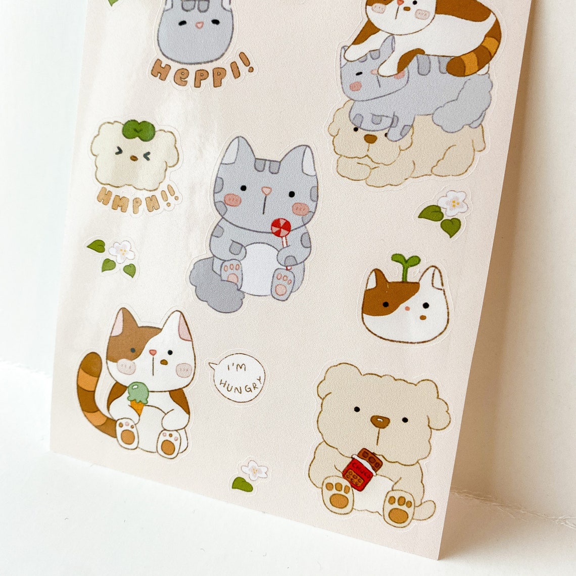 Cute Pastel Sticker Sheet - Etsy