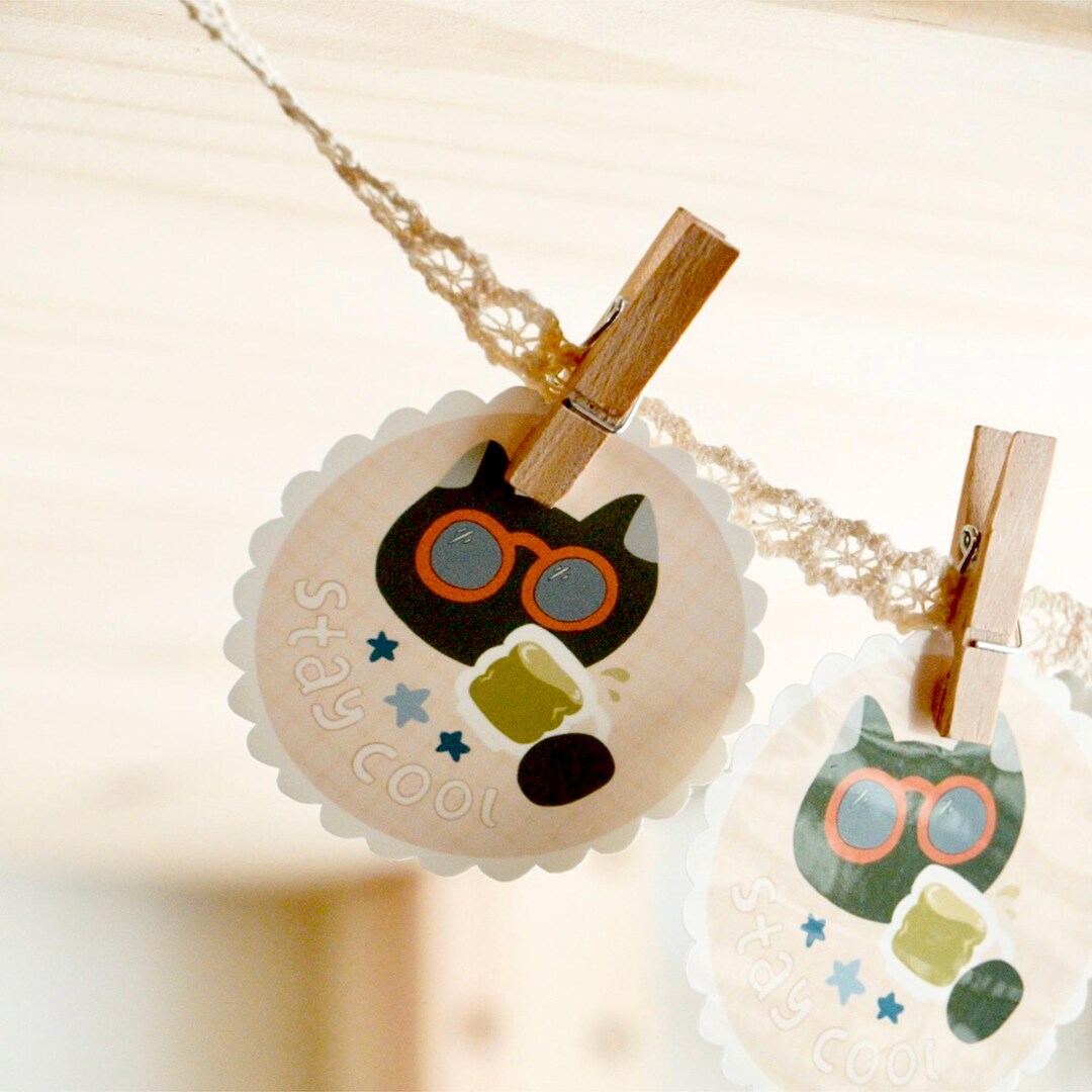 Stay Cool Die Cut Sticker - Etsy