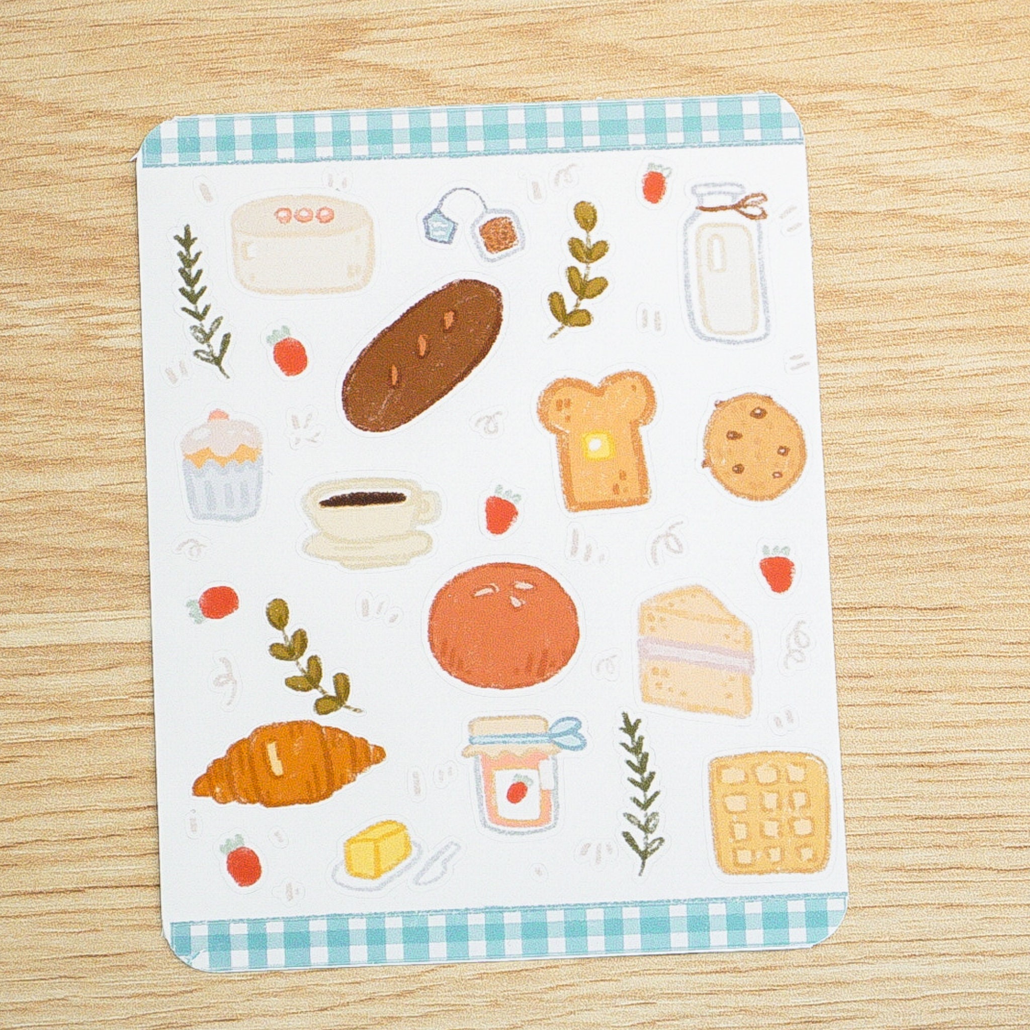 Cafe Sticker Sheet | Etsy