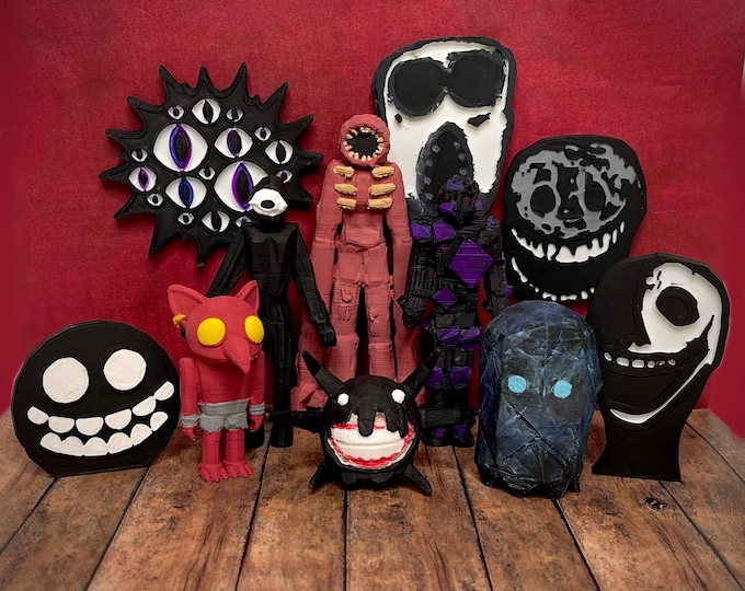 The Figure From Roblox Doors – Highly Detailed & Realistic 19 Cm Figure ...