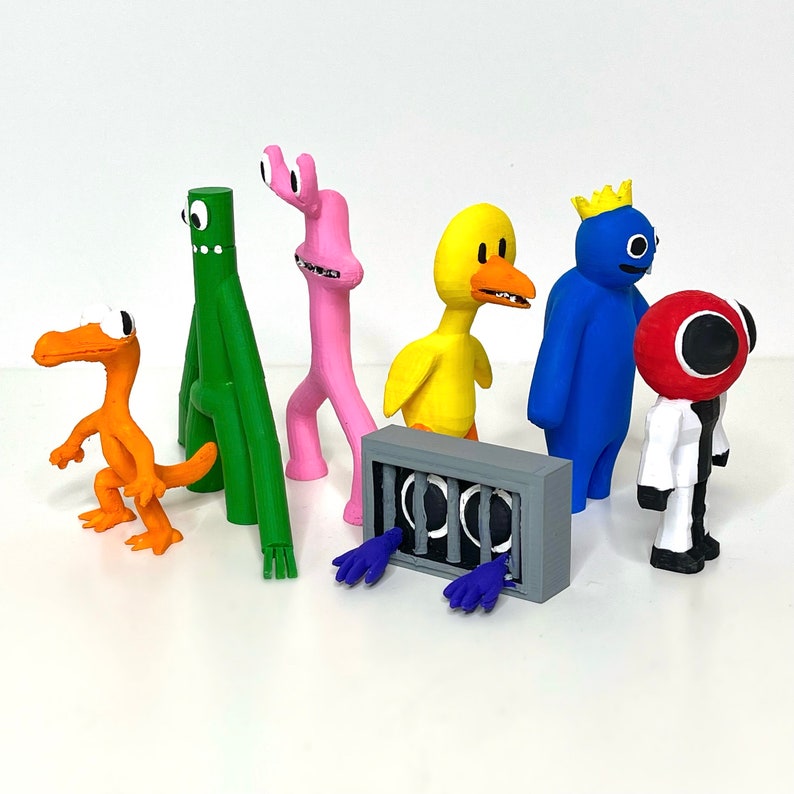 Roblox Rainbow Friends Figures 3D Printed - Etsy