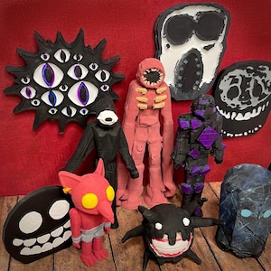 Roblox DOORS 3D Printed Figures - Etsy