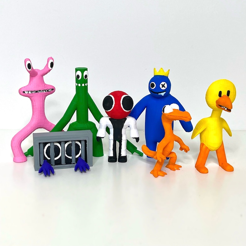 Roblox Rainbow Friends Figures 3D Printed - Etsy