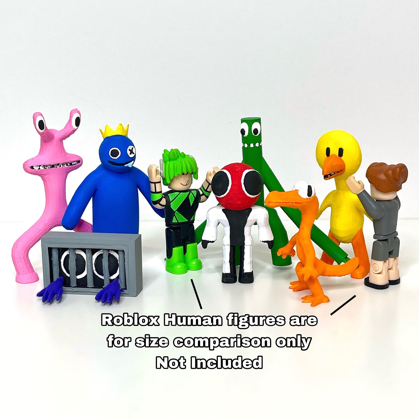 Roblox Rainbow Friends Figures 3D Printed - Etsy