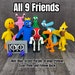 Roblox Rainbow Friends Figures 3D Printed - Etsy