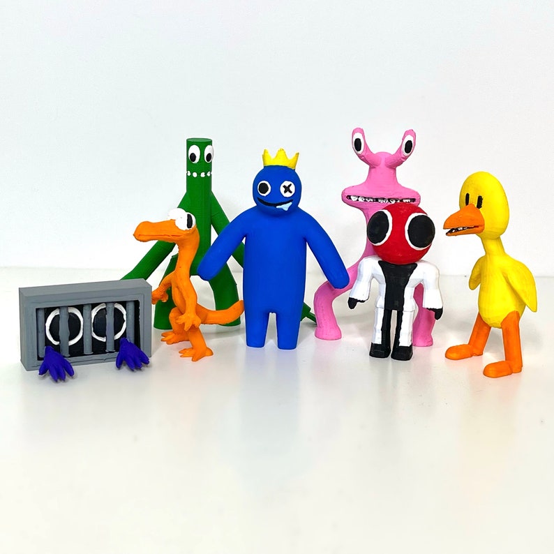 Roblox Rainbow Friends Figures 3D Printed - Etsy