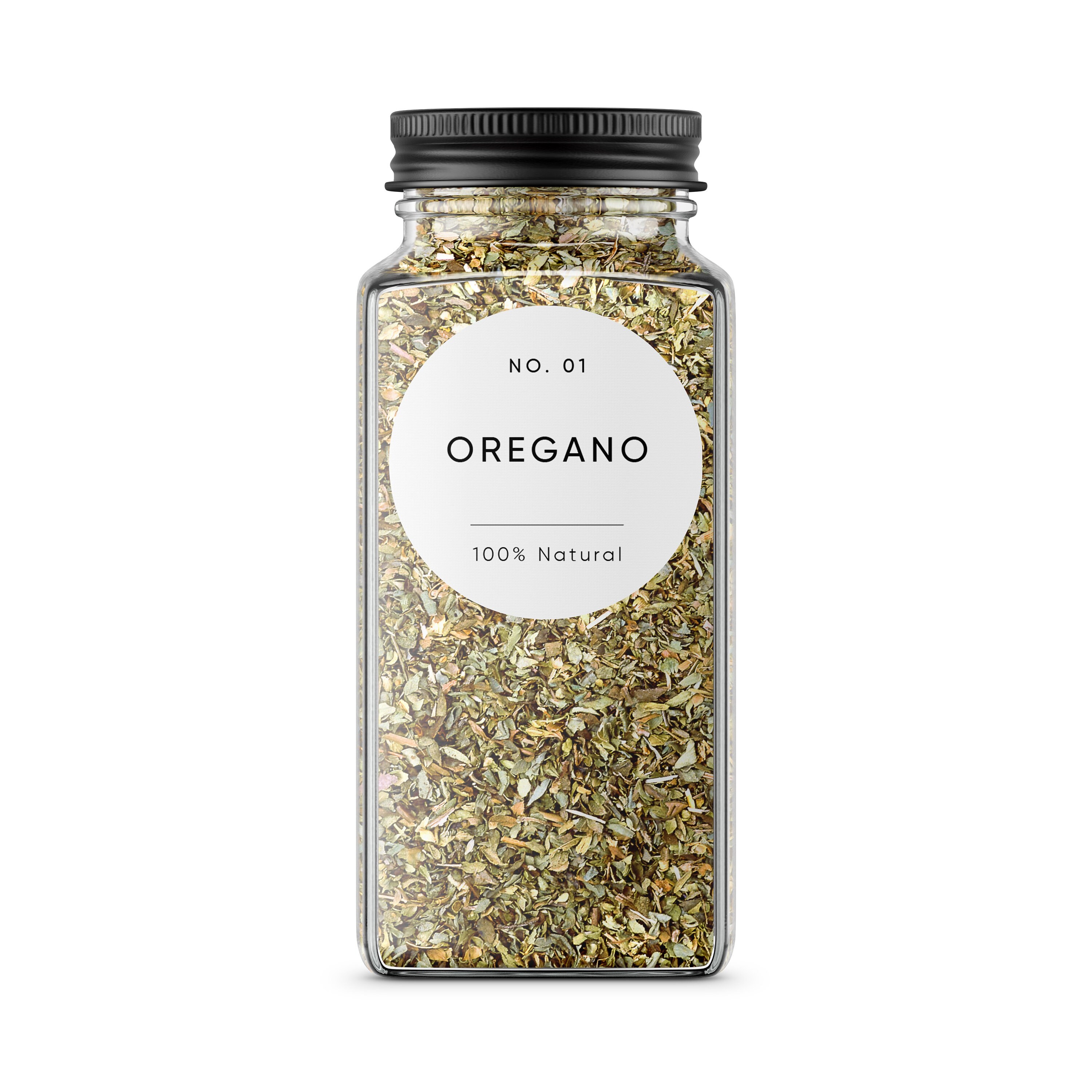 Custom Minimalist Spice Labels Round Modern Kitchen - Etsy