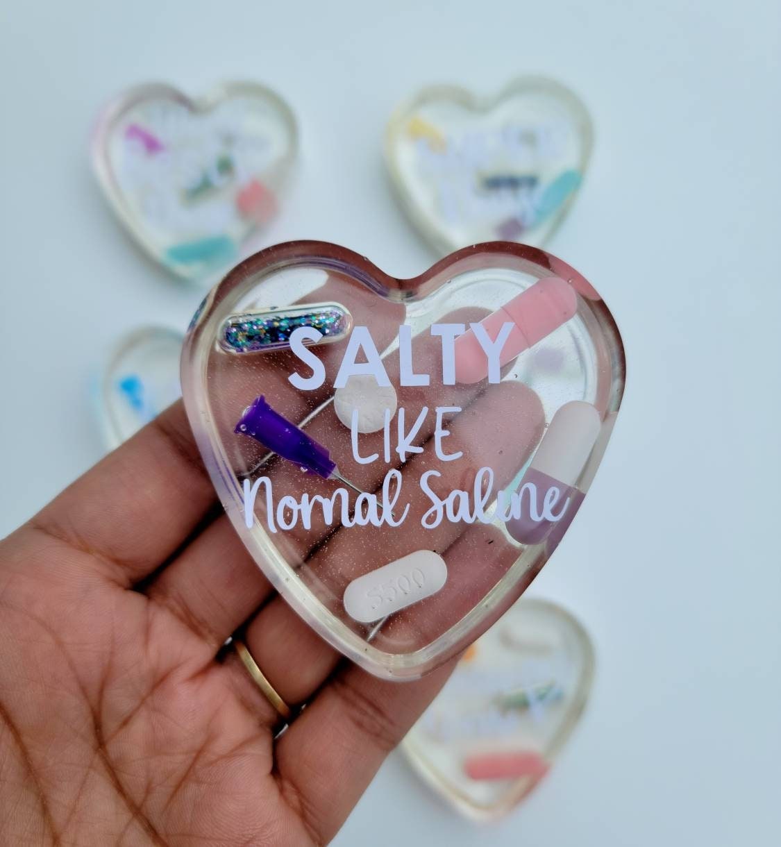 Personalized Nurse Magnets Custom Magnets Heart Magnets RN - Etsy