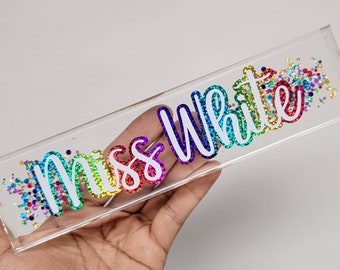 Lisa Frank Name Plate - Etsy