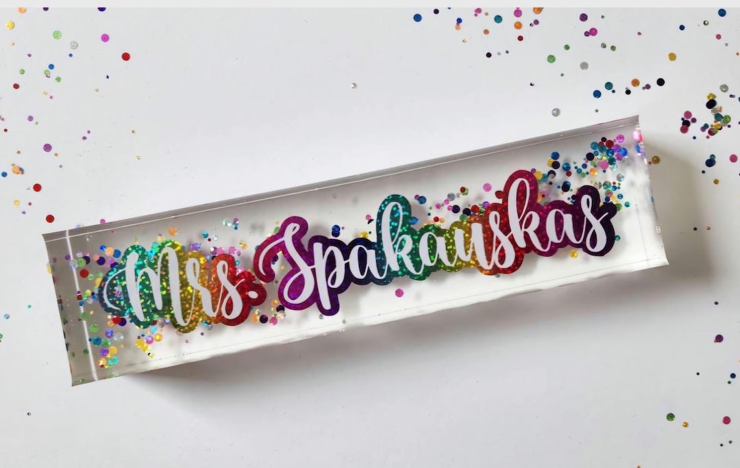 Personalized Desk Name Plaque | Custom Plaque|name Plate | Desk Name ...