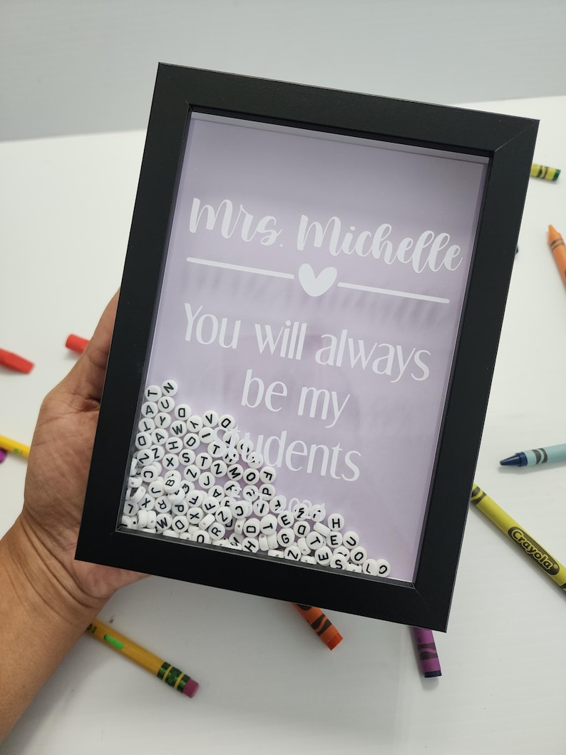 Impact Jar| Impact Shadow Box| Teacher Gift | Students Impact| Teacher ...