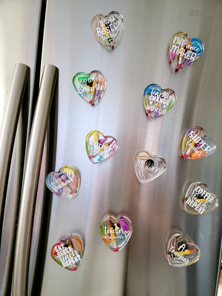 Personalized Teacher Appreciation Magnets Custom Magnets - Etsy