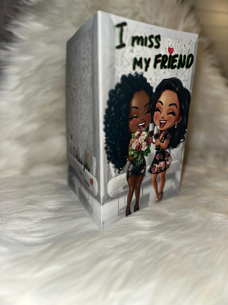 Digital Download I Miss My Friend Greeting Card - Etsy