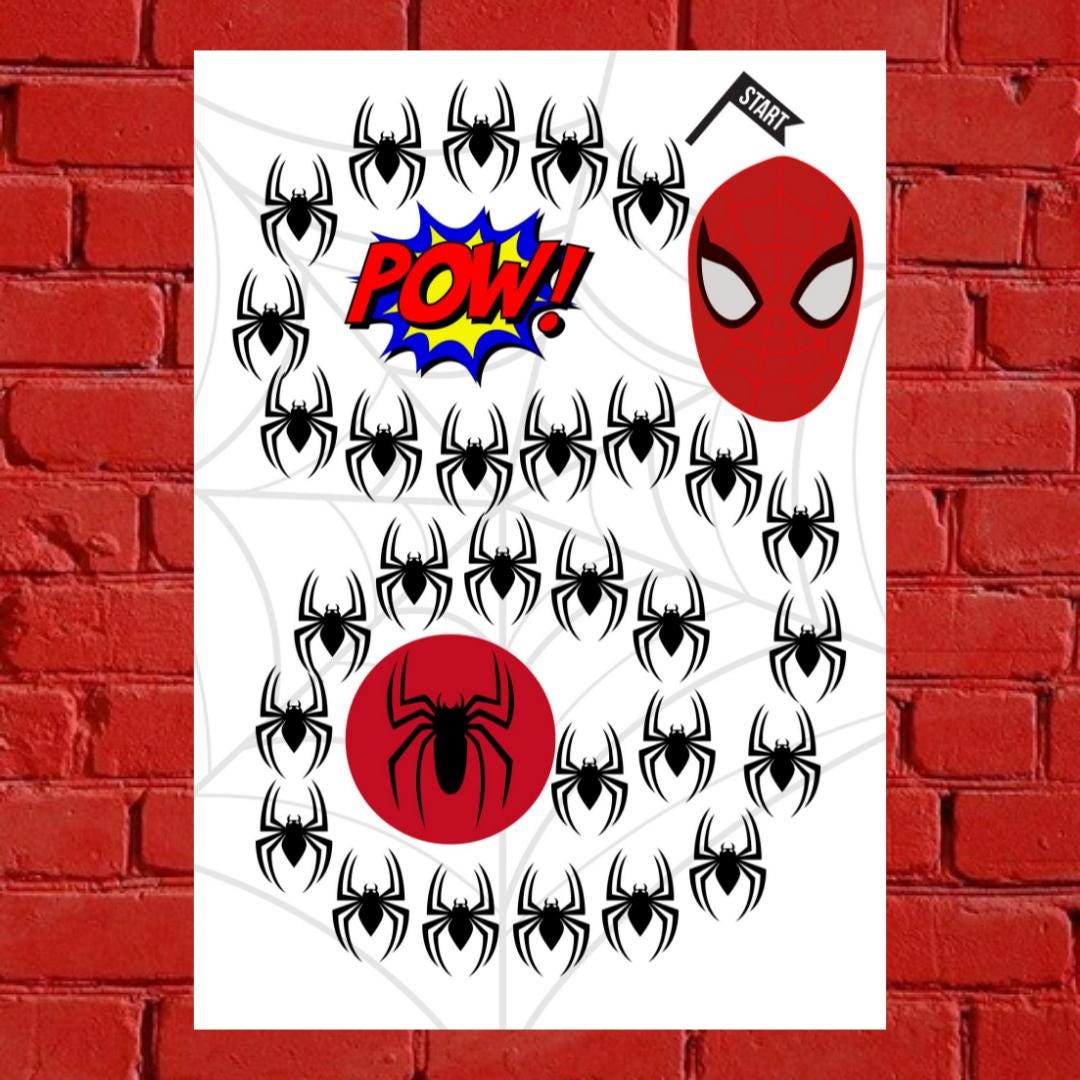 Spiderman Reward Chart: Positive Behavior Tracker - Etsy