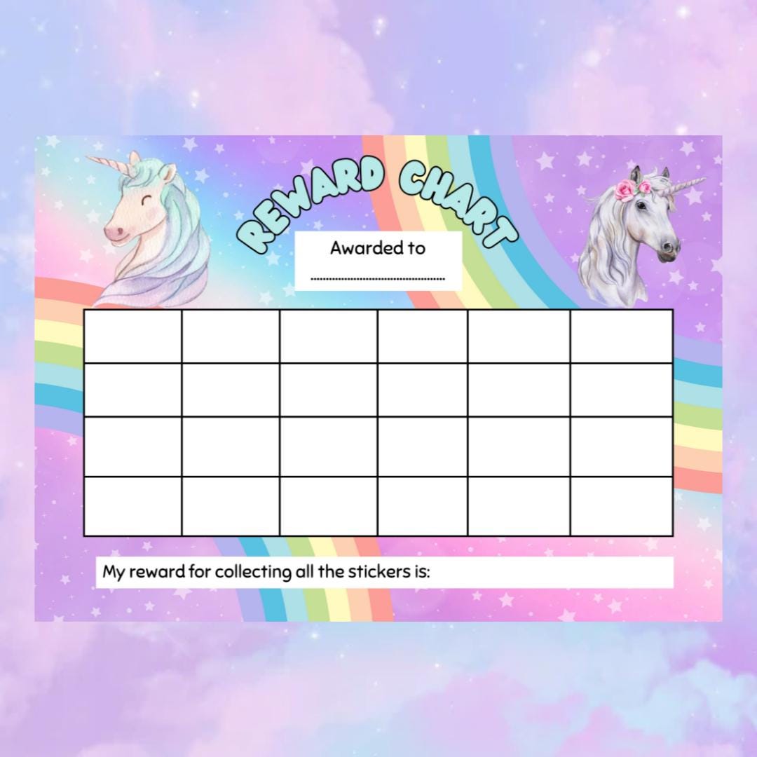 Incentive Reward Chart: Chores, Potty Training, Positive Behavior (PDF ...