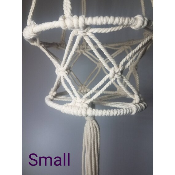 Hanging Macrame Baskets - Etsy