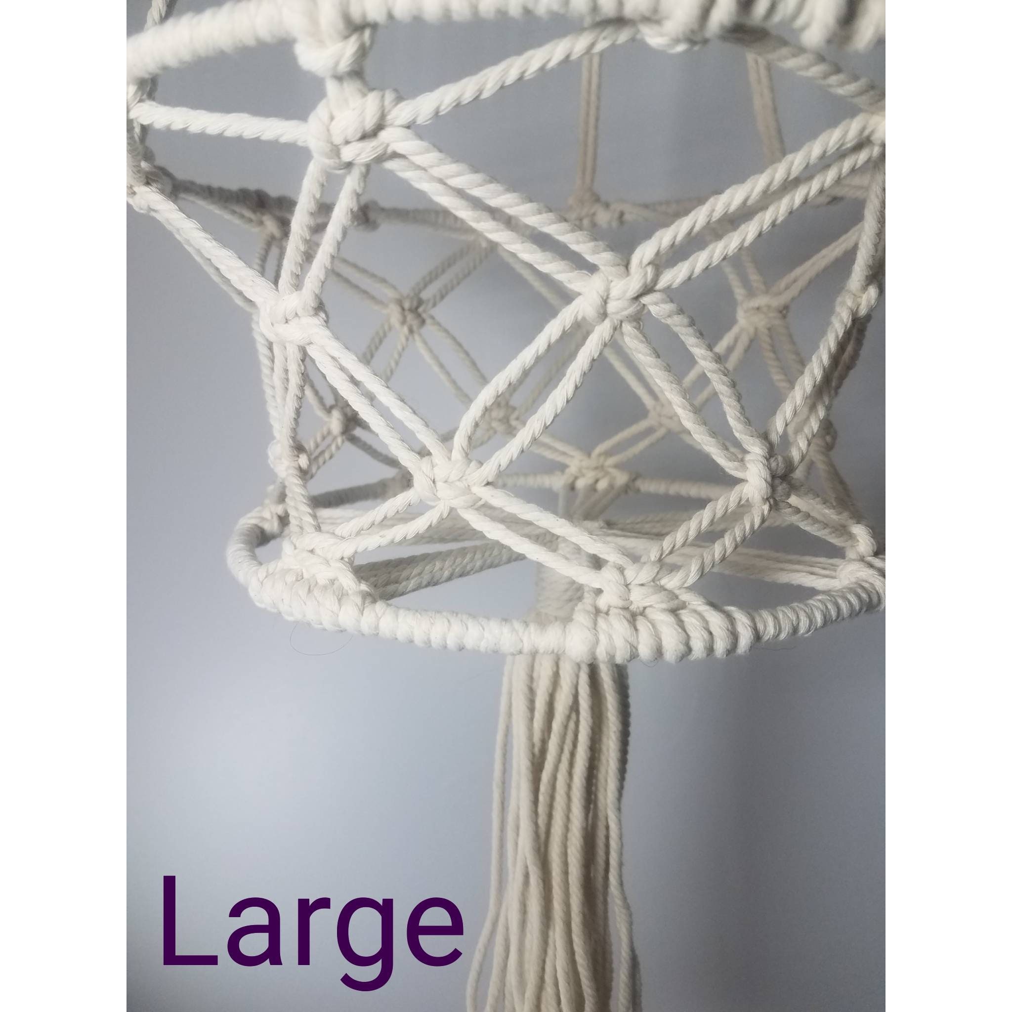 Hanging Macrame Baskets - Etsy
