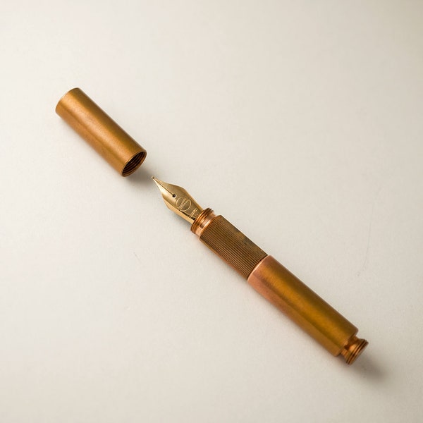 Copper Fountain Pen - Etsy