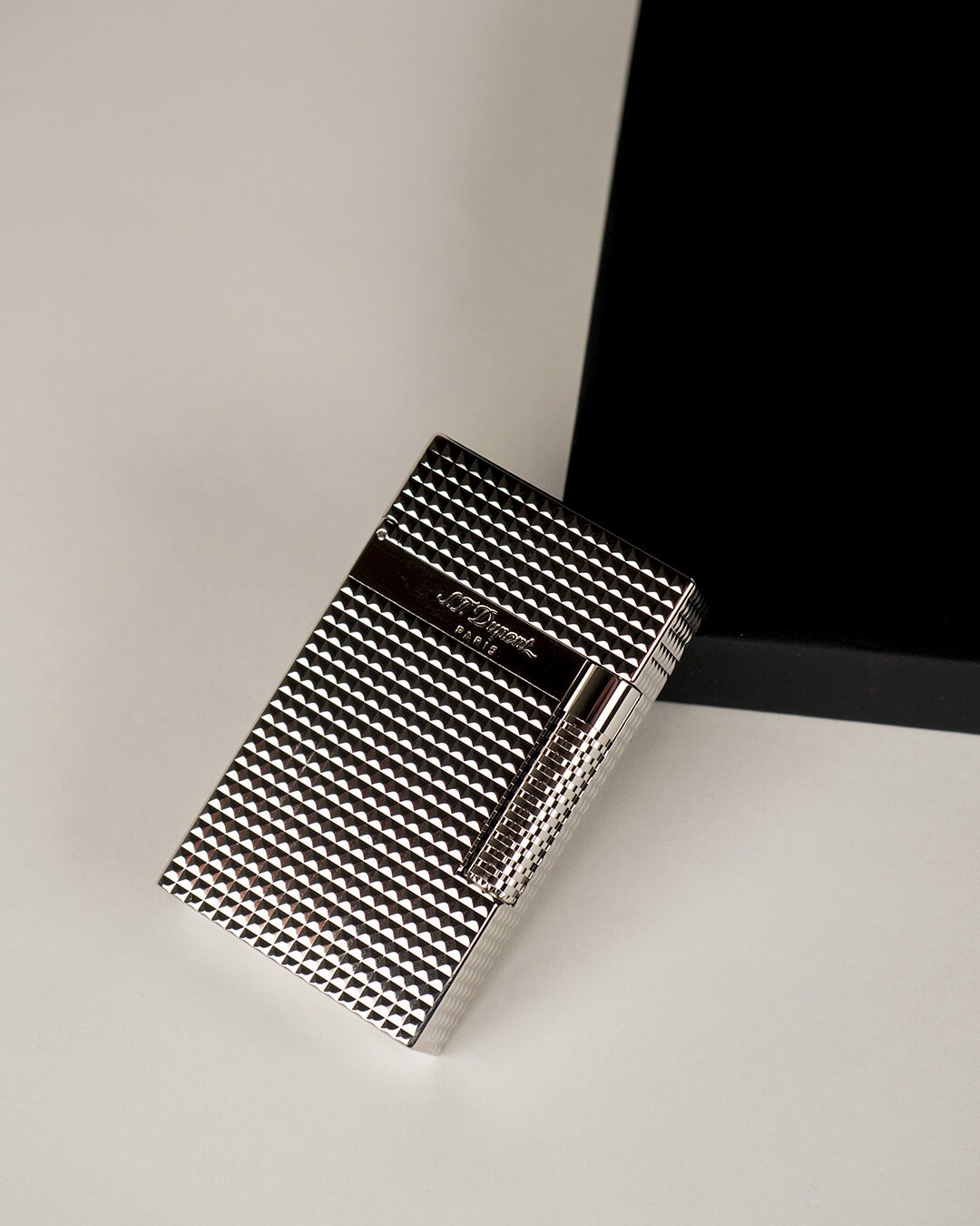 S.T. Dupont Lighter Legrand Cling 2023 Palladium Silver Diamond Head - Etsy