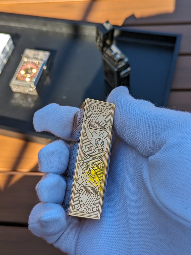 S.T. Dupont Lighter Haute Creation CASINO COMPLICATION - Etsy