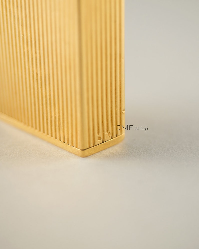 18k 750 Solid Gold S.T. Dupont Lighter Ligne 1 Vintage Rarity ...