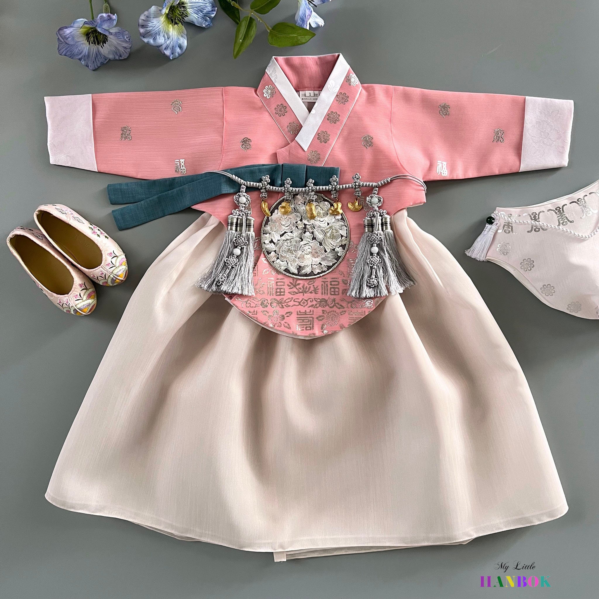Pink Princess Hanbok With a Premium Belt - Etsy