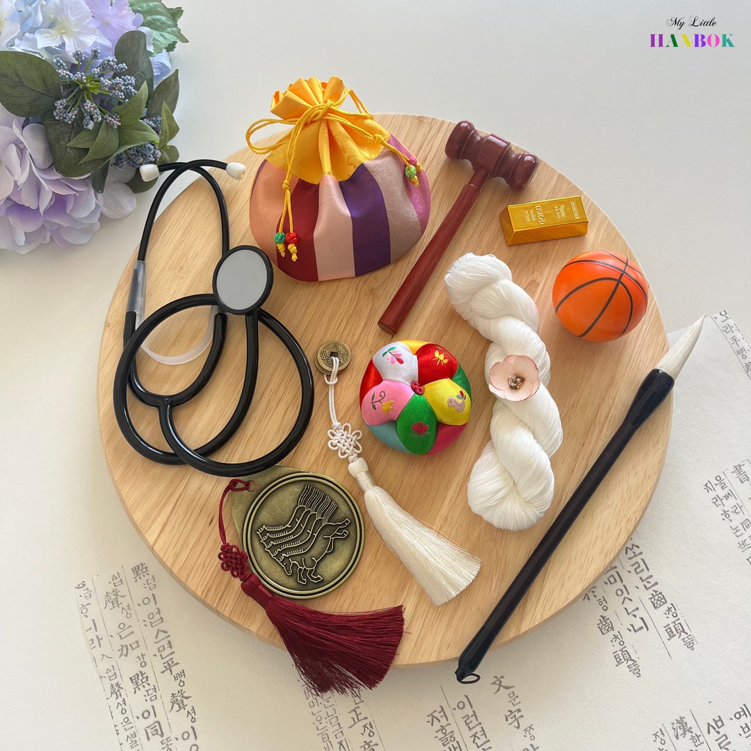 Doljabi Kit With a Korean Hangeul Paperthe Tray is Not Included - Etsy