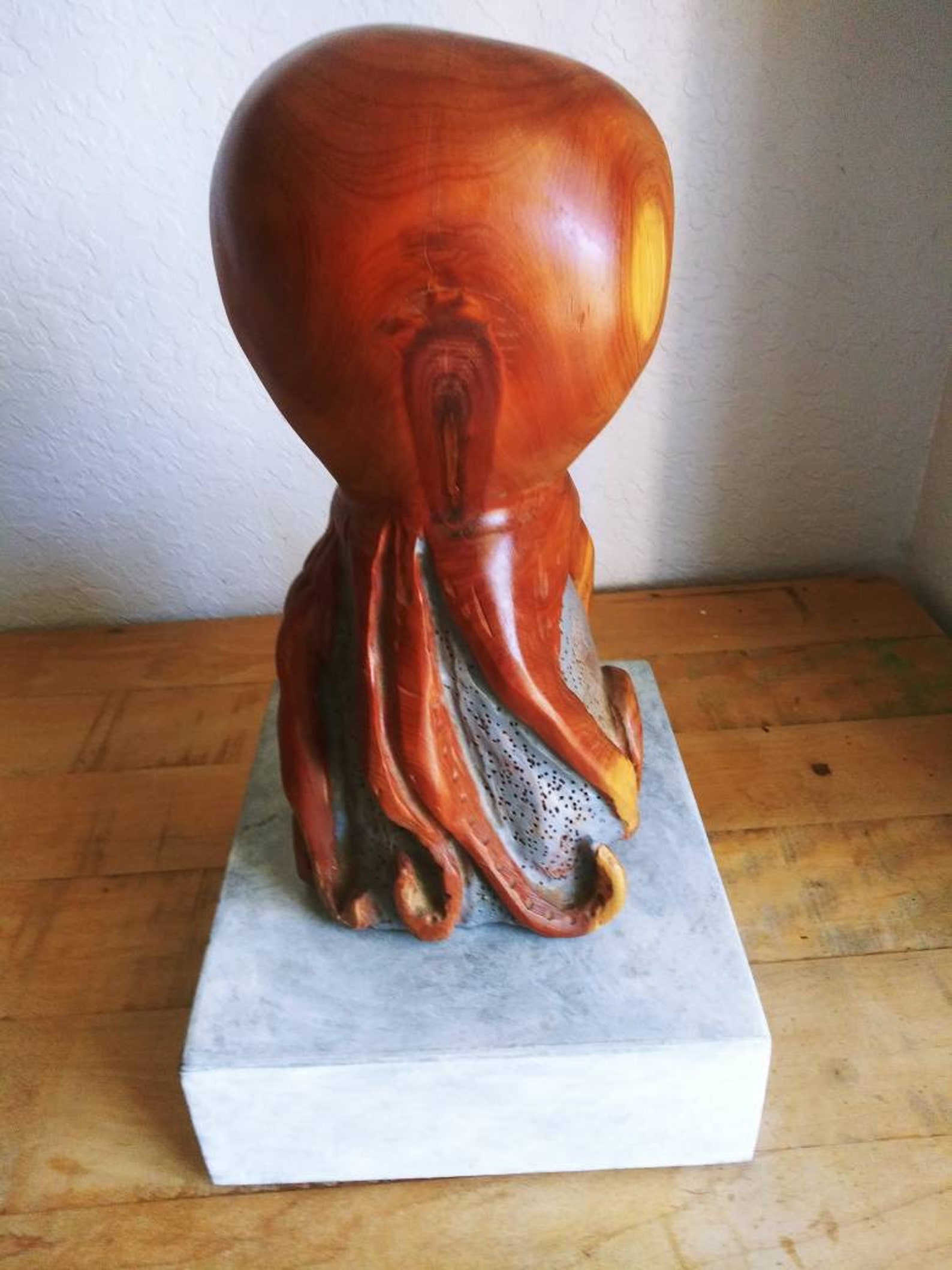 Octopus Wood Carving - Etsy