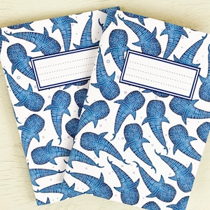 Marine Life Gift Set With Whale Shark Notebook and Clownfish Pin - Etsy