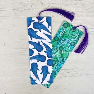 Whale Shark Plankton Double Sided Bookmark | Quirky Ocean Creature ...