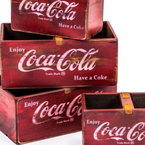 Coca Cola Crate - Etsy