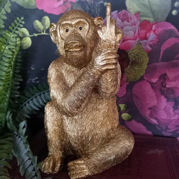 Affe stinkefinger - Etsy.de