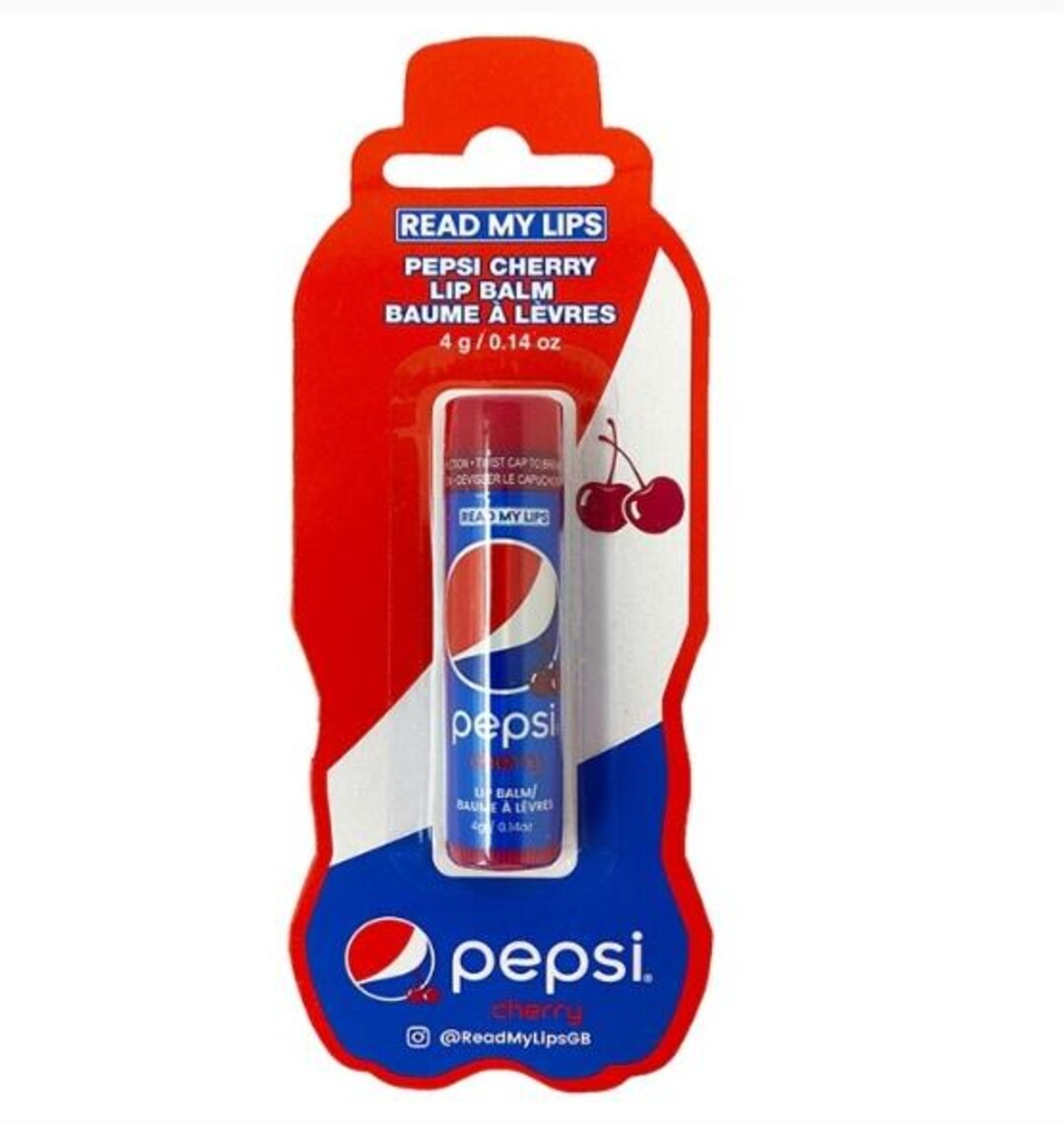 Pepsi Cherry Lip Balm Gloss Read My Lips - Etsy