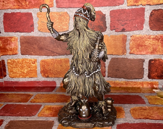 Vintage Orisha Babalu Aye Statue - Orisha of Healing & Protector of ...