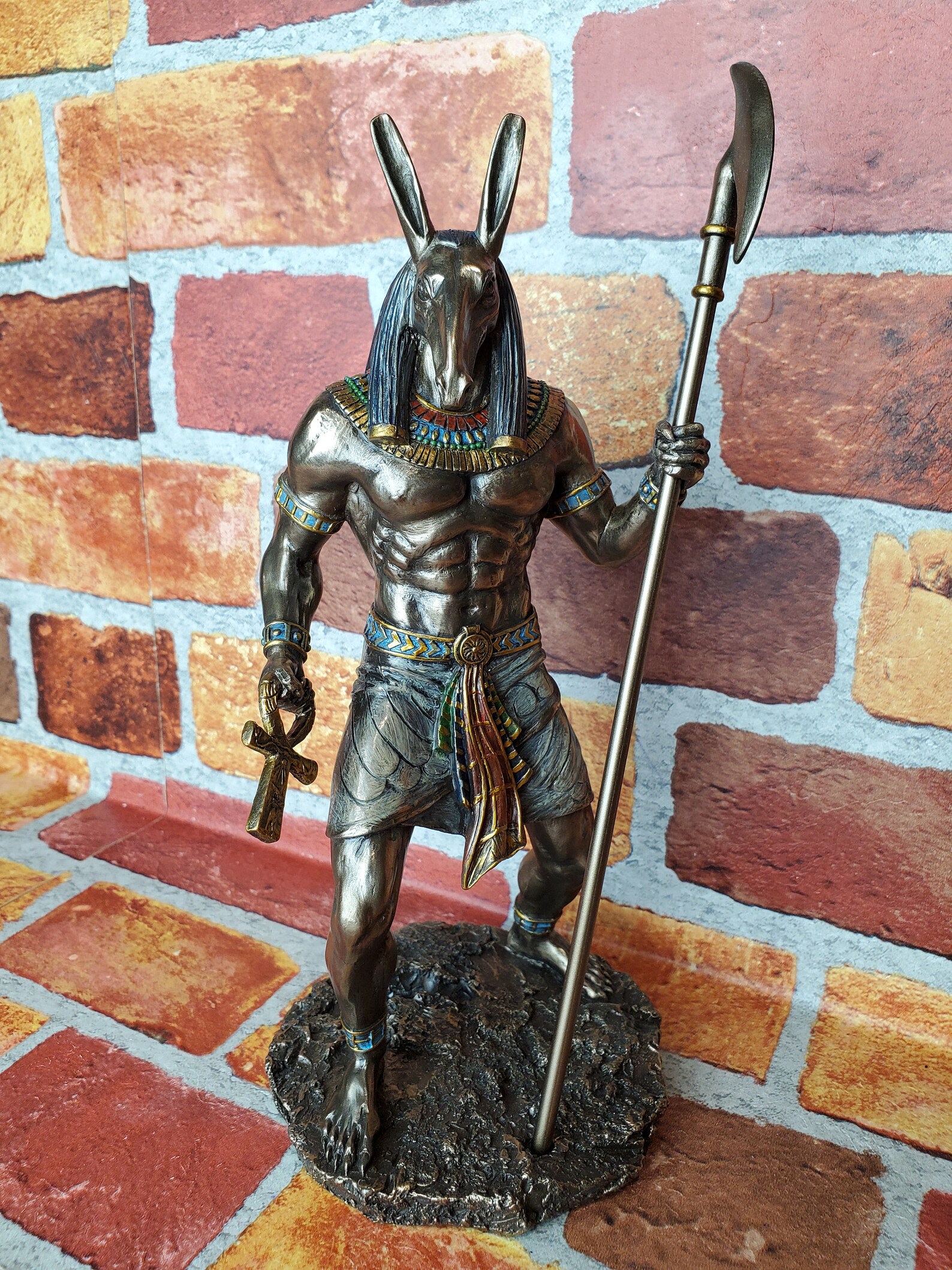 Vintage Seth Statue - Egyptian God of Chaos Set - Etsy Canada