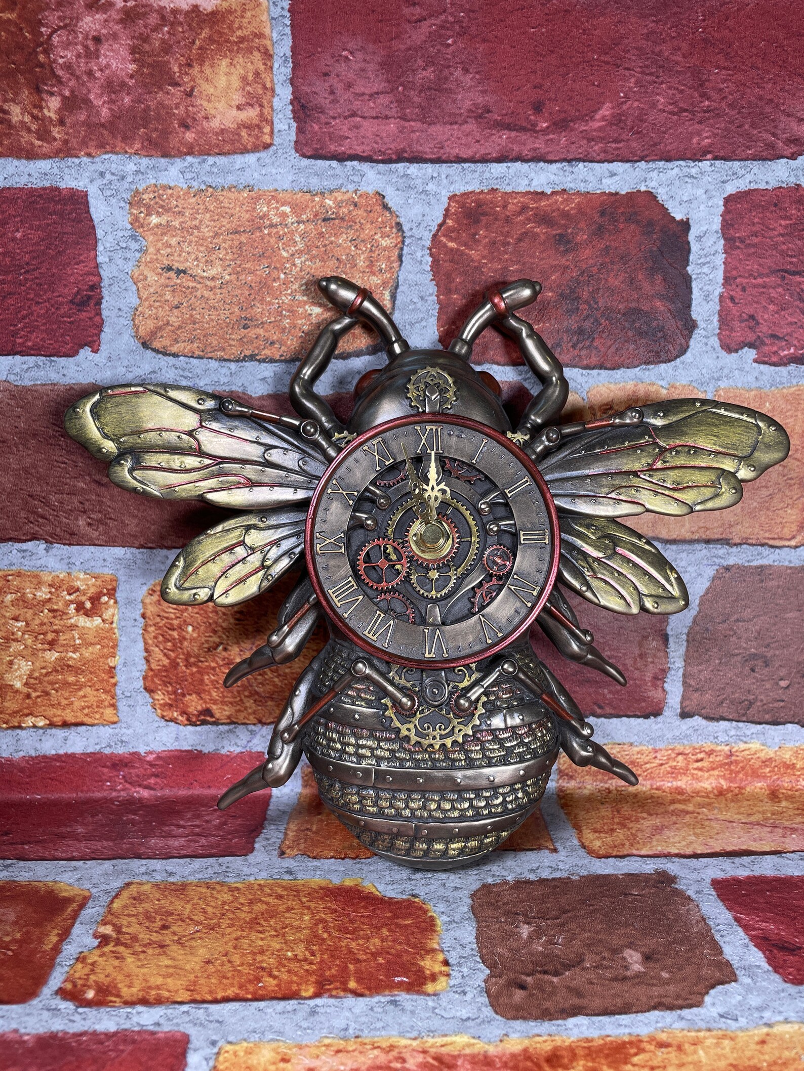 Vintage Steampunk Bee Wall Clock - Etsy