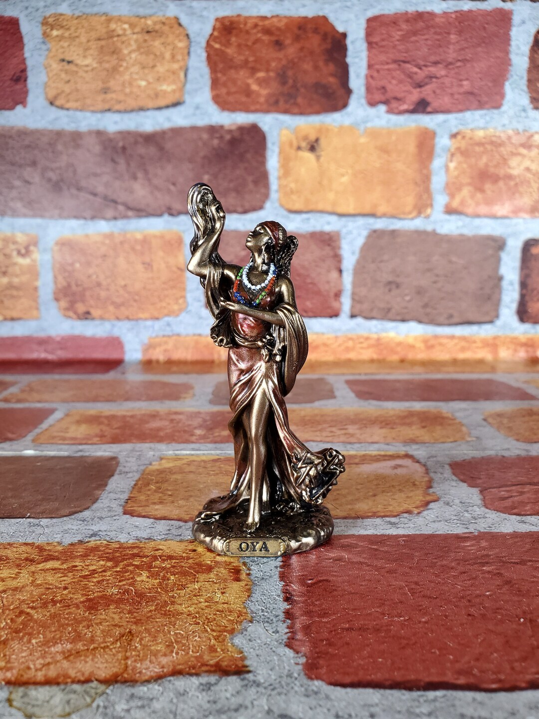 Vintage Orisha Oya Statue - Mini / Travel Altar Sized - Etsy