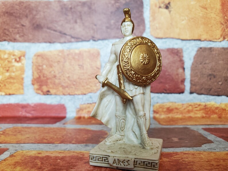 Vintage Ares Figurine Miniature Greek God Ares Altar Statue | Etsy