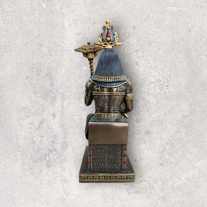 Vintage Thoth Enthroned Statue - Egyptian God of Wisdom Thoth - Etsy