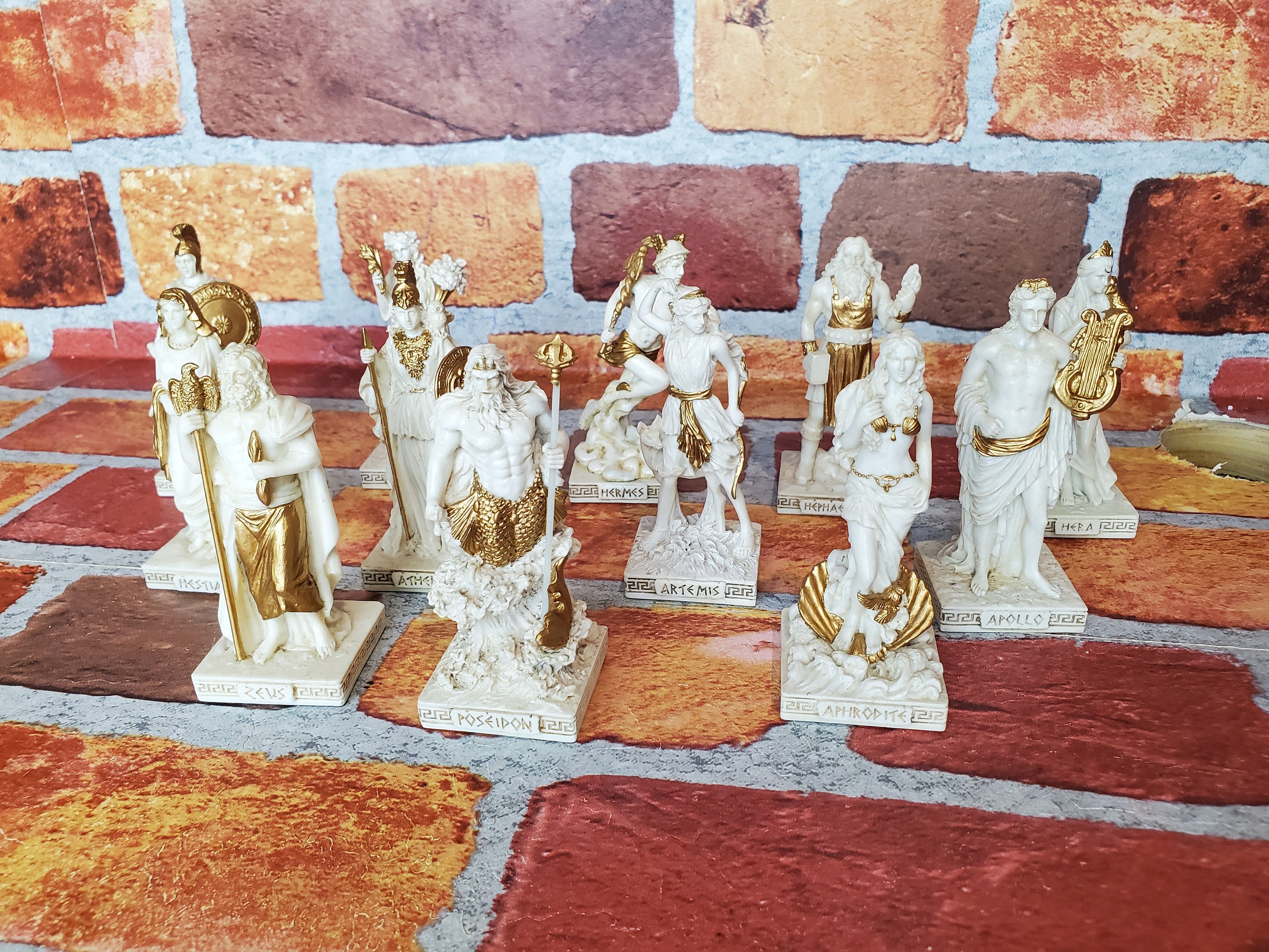 Vintage Hestia Figurine Miniature Greek Goddess Hestia Altar | Etsy