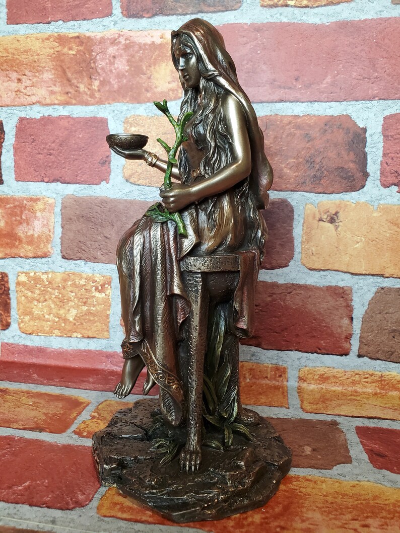 Vintage Pythia Statue Oracle of Delphi Ancient Greek High - Etsy