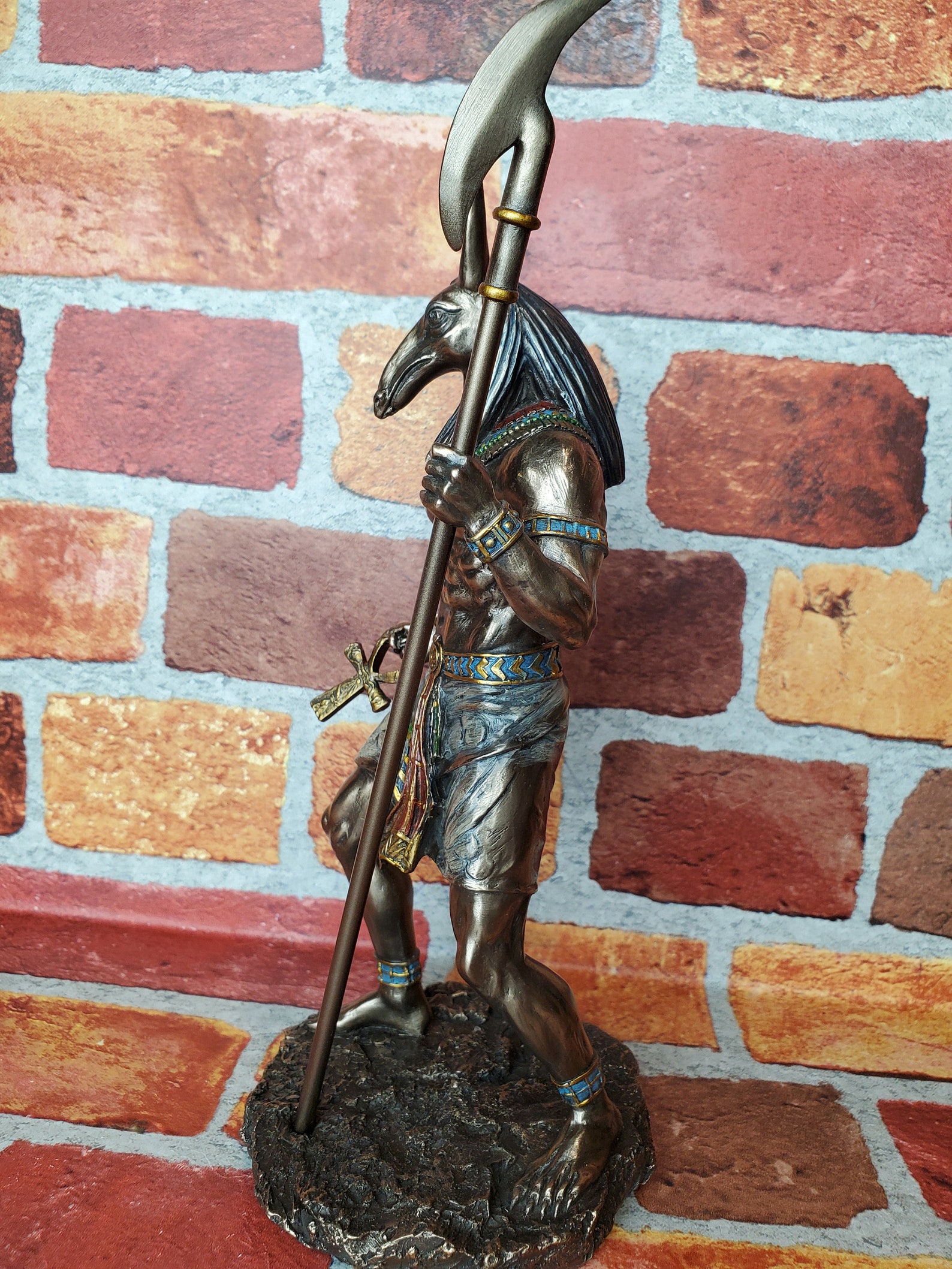 Vintage Seth Statue Ägyptischer Gott des Chaos Set - Etsy.de