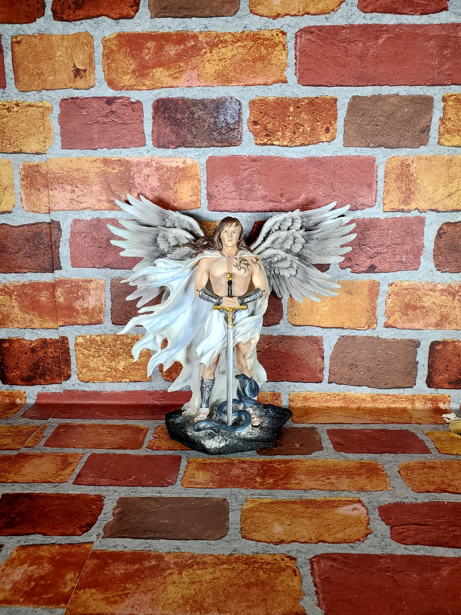 Vintage Six Winged Seraphim Statue Seraph Guardian Angel | Etsy
