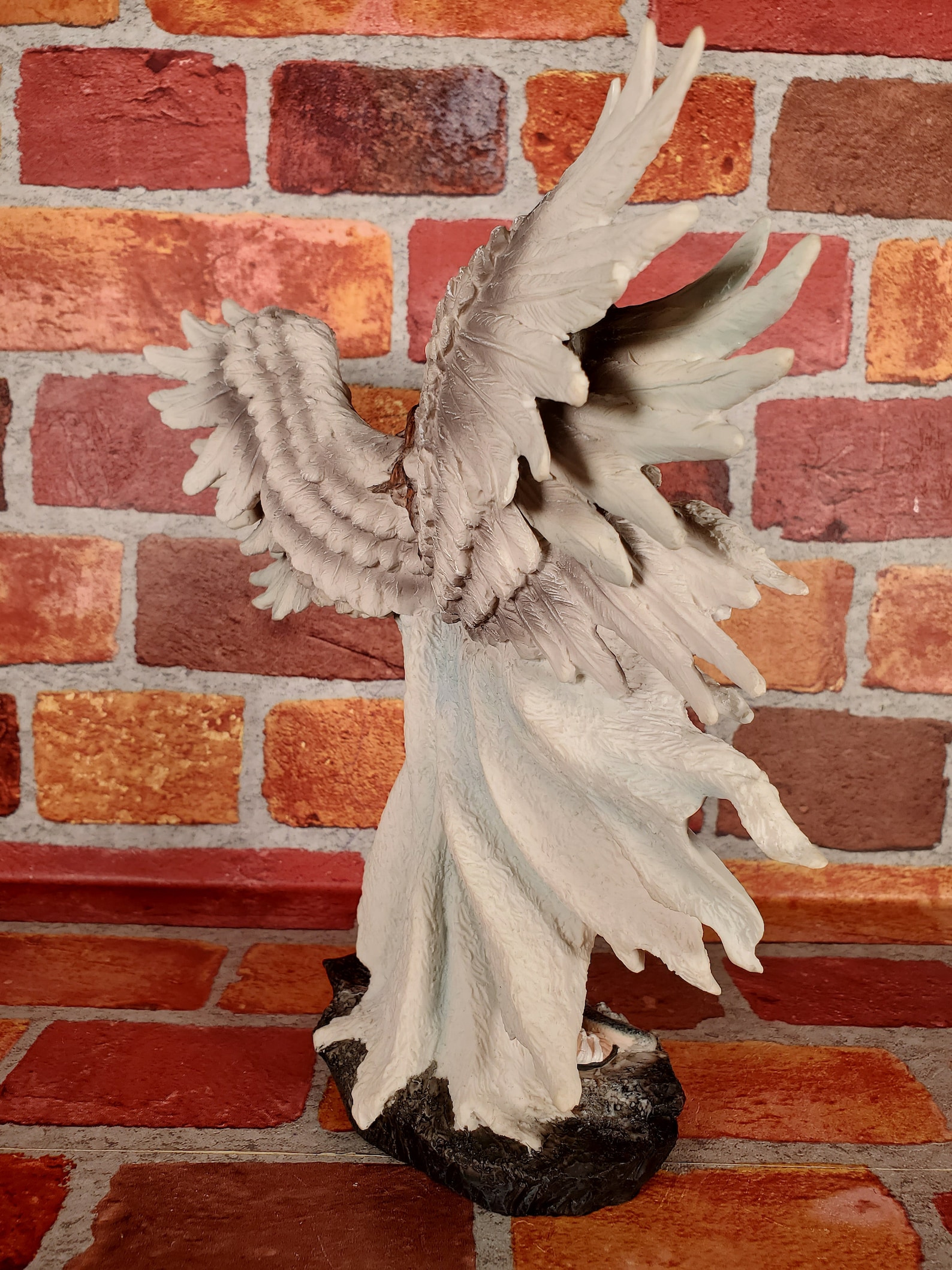 Vintage Six Winged Seraphim Statue Seraph Guardian Angel | Etsy